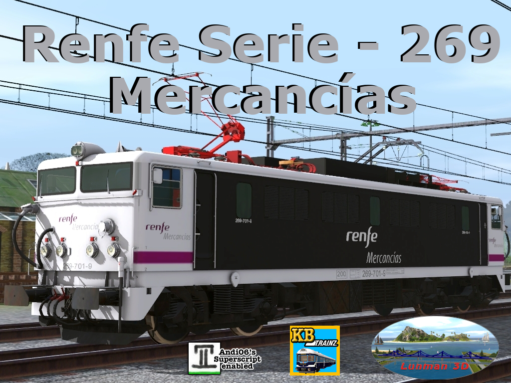 Descargas: LM3D Renfe 269 Mercancías - Lunman 3D